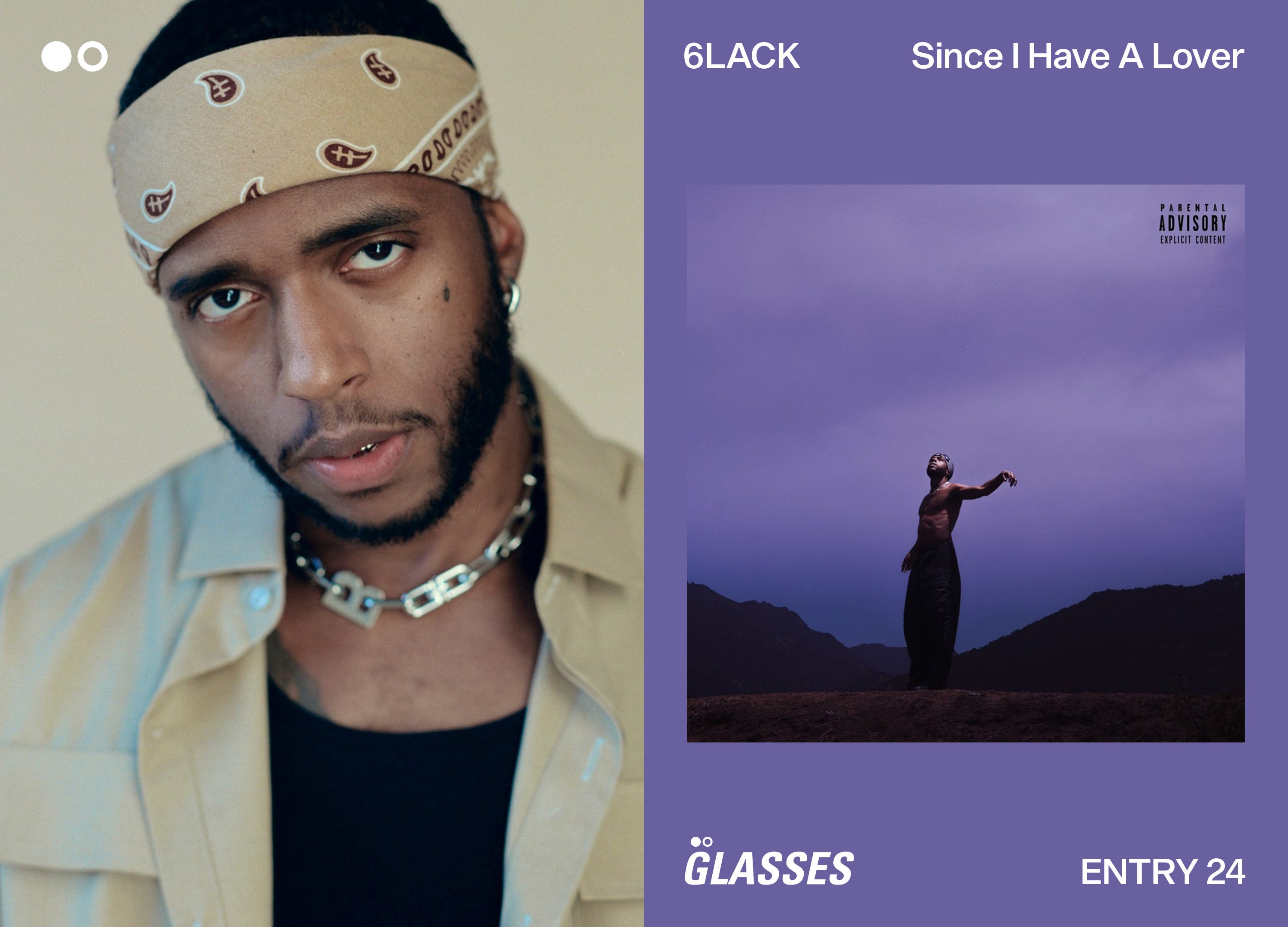 6LACK - Since I Have A Lover | ALBUM COVER REVIEW