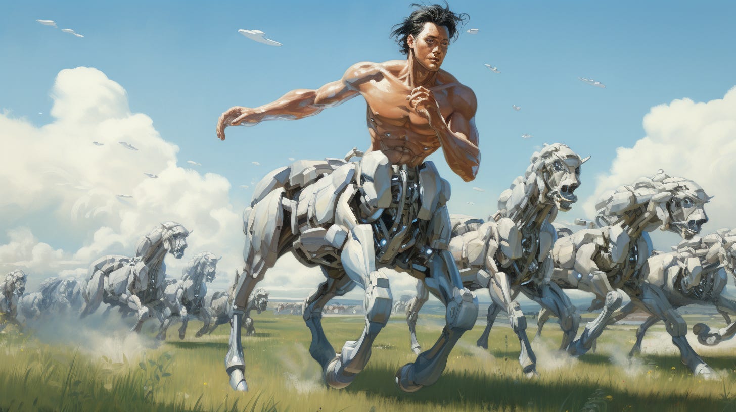 Are you a Centaur or a Cyborg in the AI World?