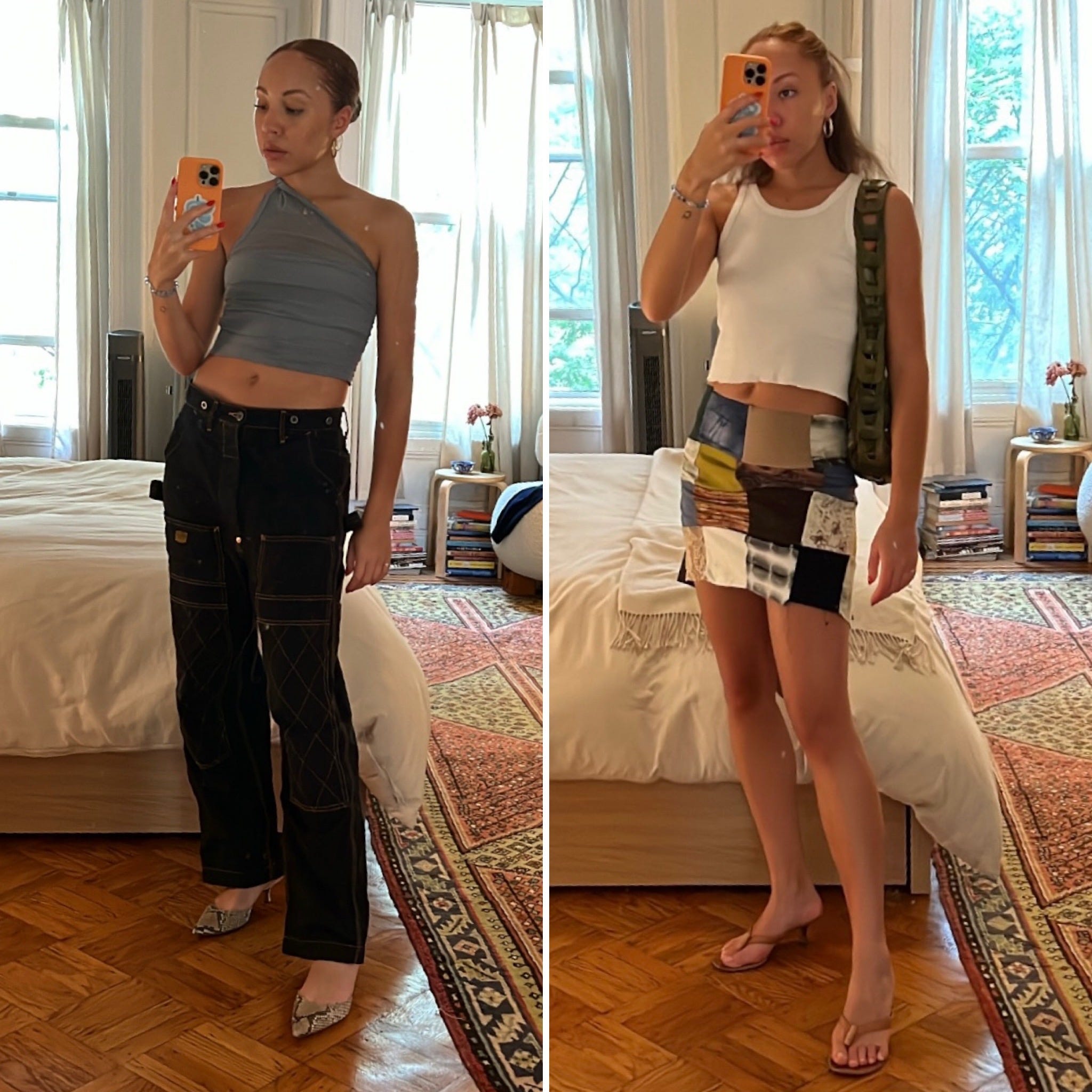 August Outfits, featuring Kim Johnson - by Molly Hippolitus