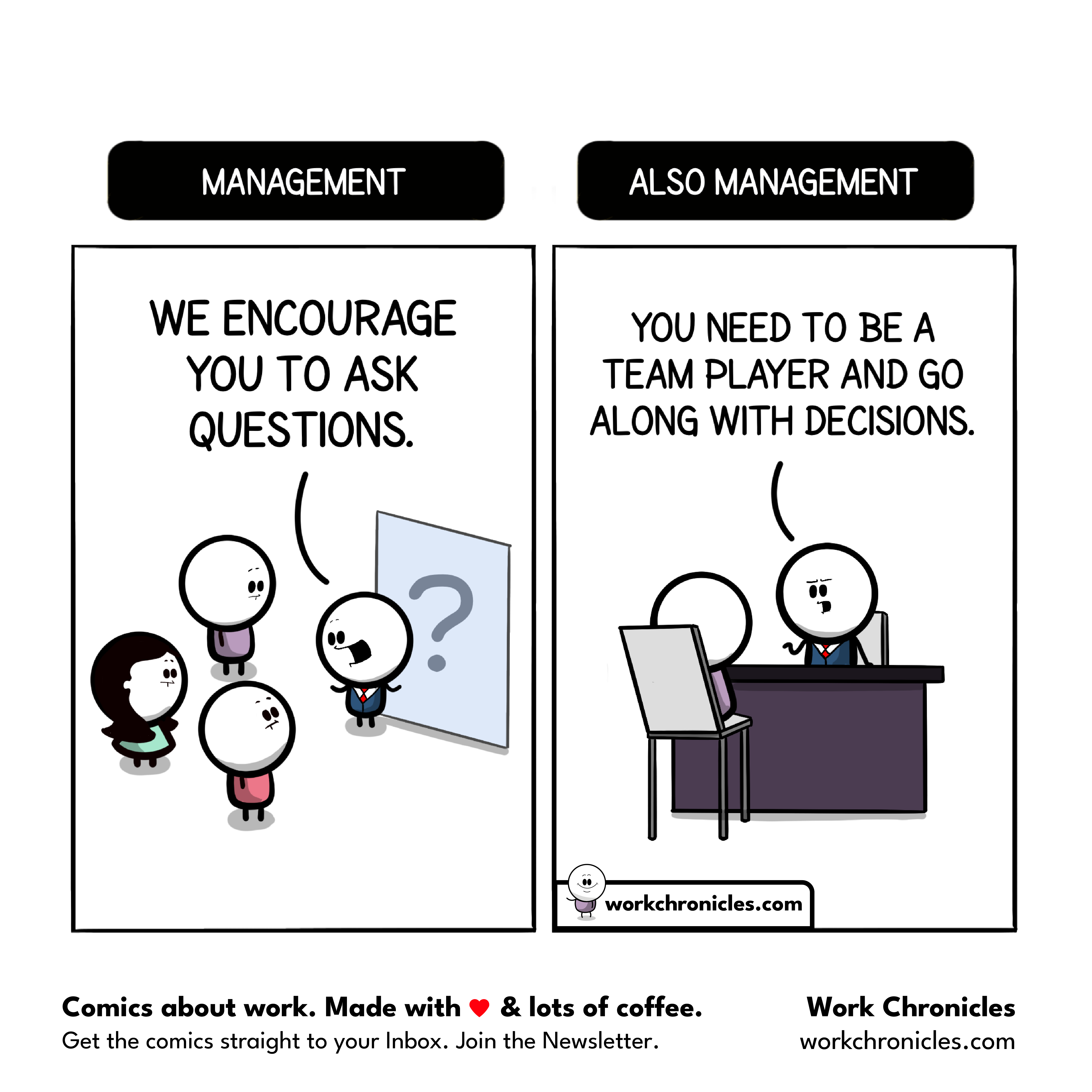 (comic) We encourage you to ask questions