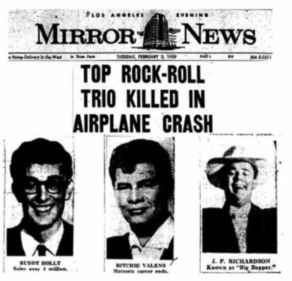 History of The Day The Music Died - by Bill Petro