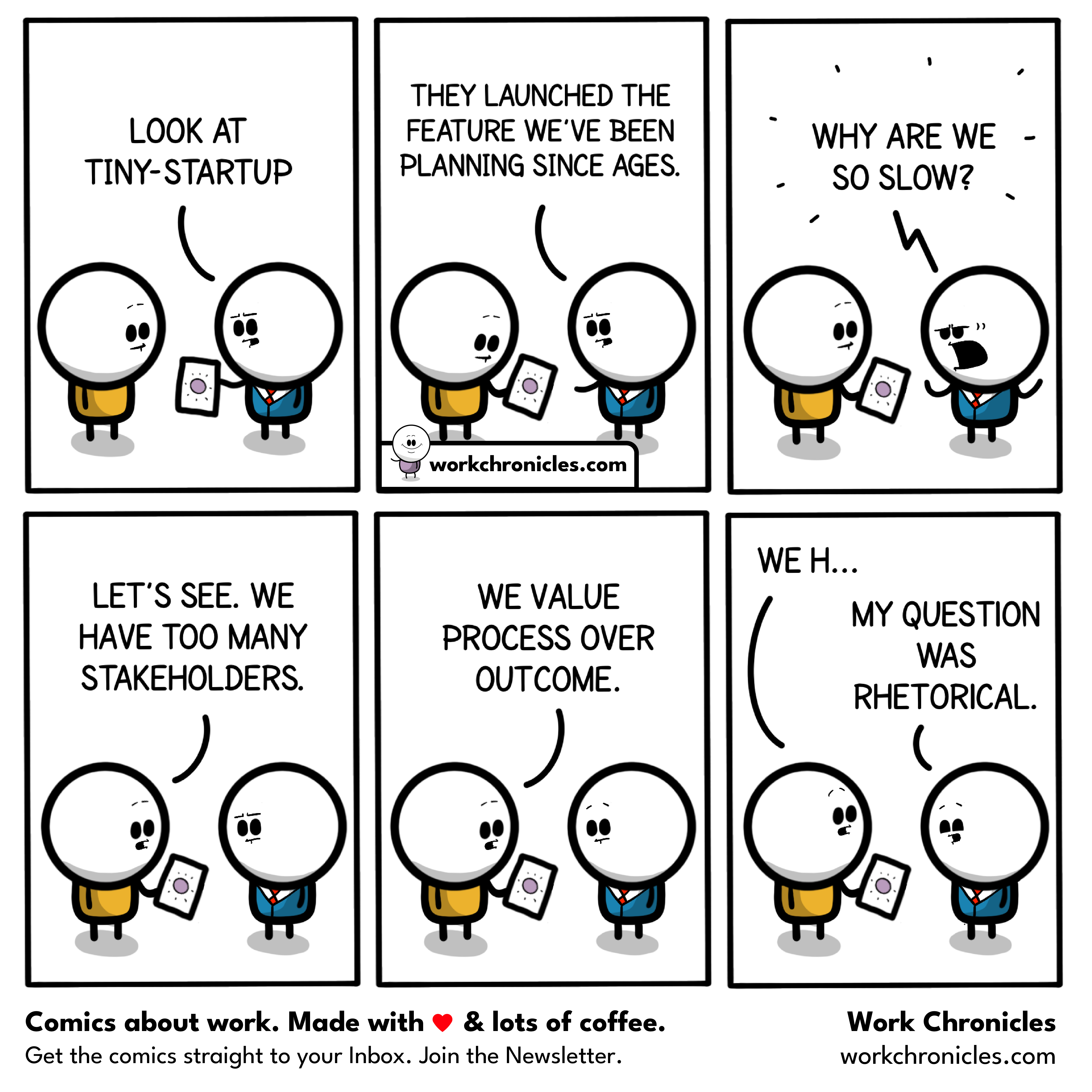 (comic) Why are we so slow? - Work Chronicles