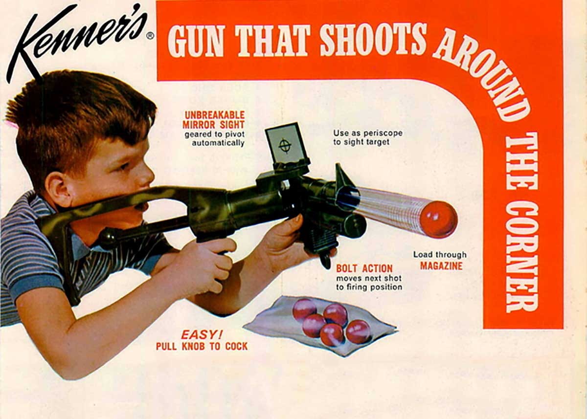 Kenner’s Gun that Shoots Around the Corner - The Retroist