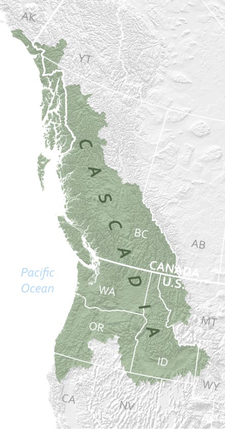 #34: Cascadia - by Nicholas - An Eye on the Pacific