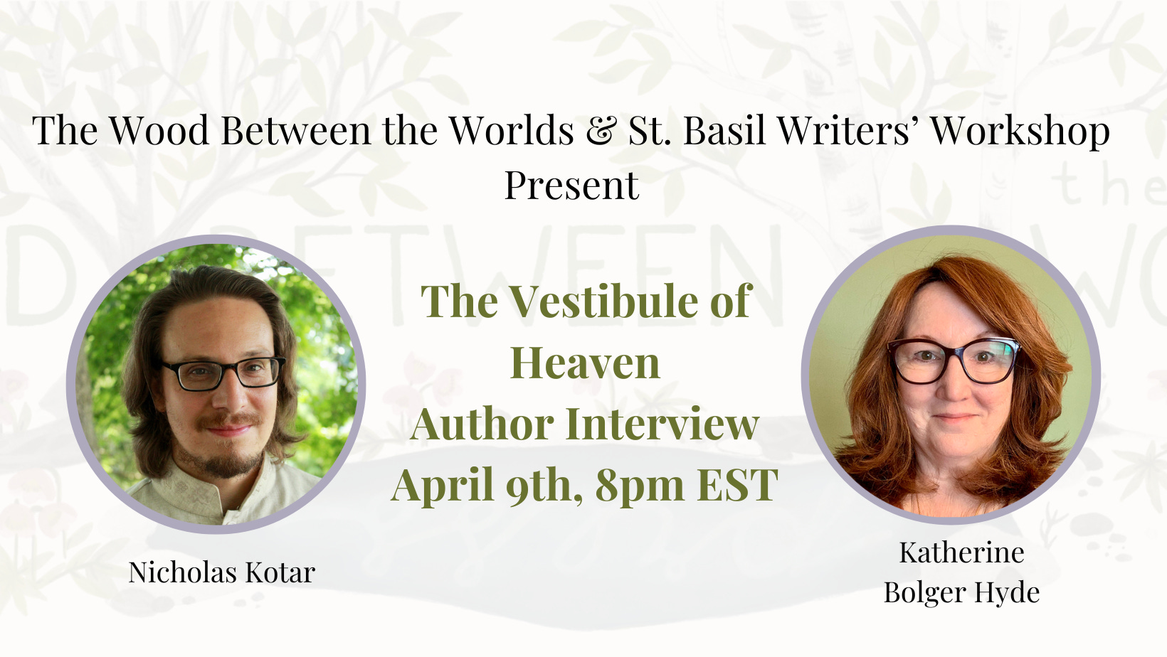 Nicholas Kotar and Katherine Bolger Hyde Discuss The Vestibule of Heaven