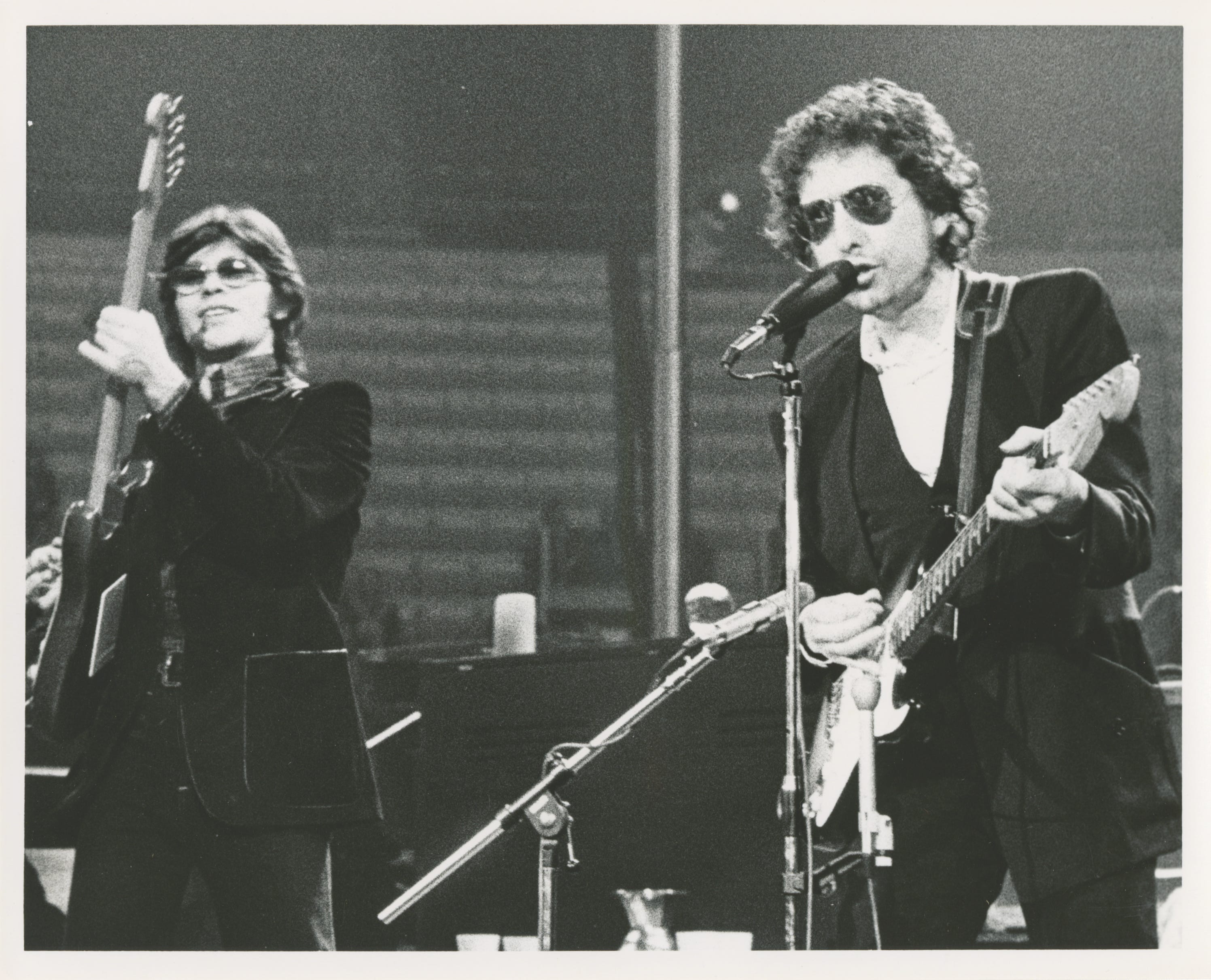 Bob Dylan and Leon Russell in St. Louis 1974