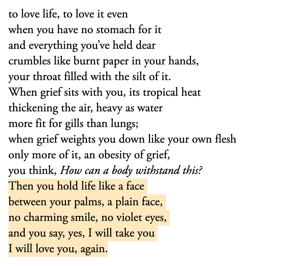 poetry pocket: the thing is, ellen bass. - Ars Poetica