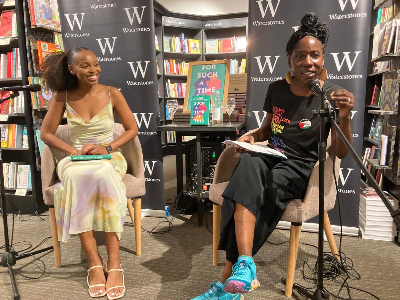 An incredible first SOLD OUT bookshop event at Waterstones