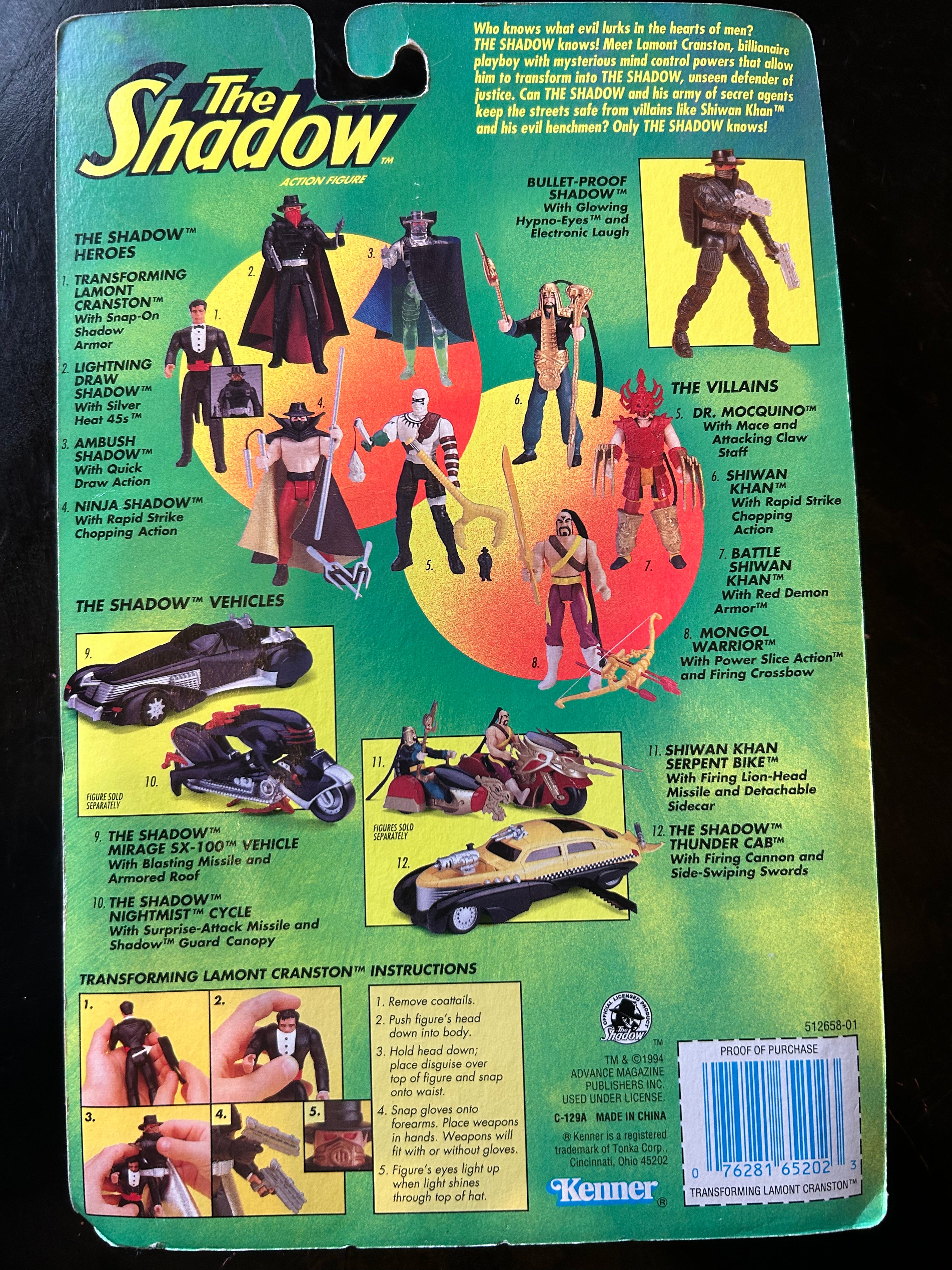 The Shadow Knows … It Had One of the Best Movie Tie-In Toylines of the ...