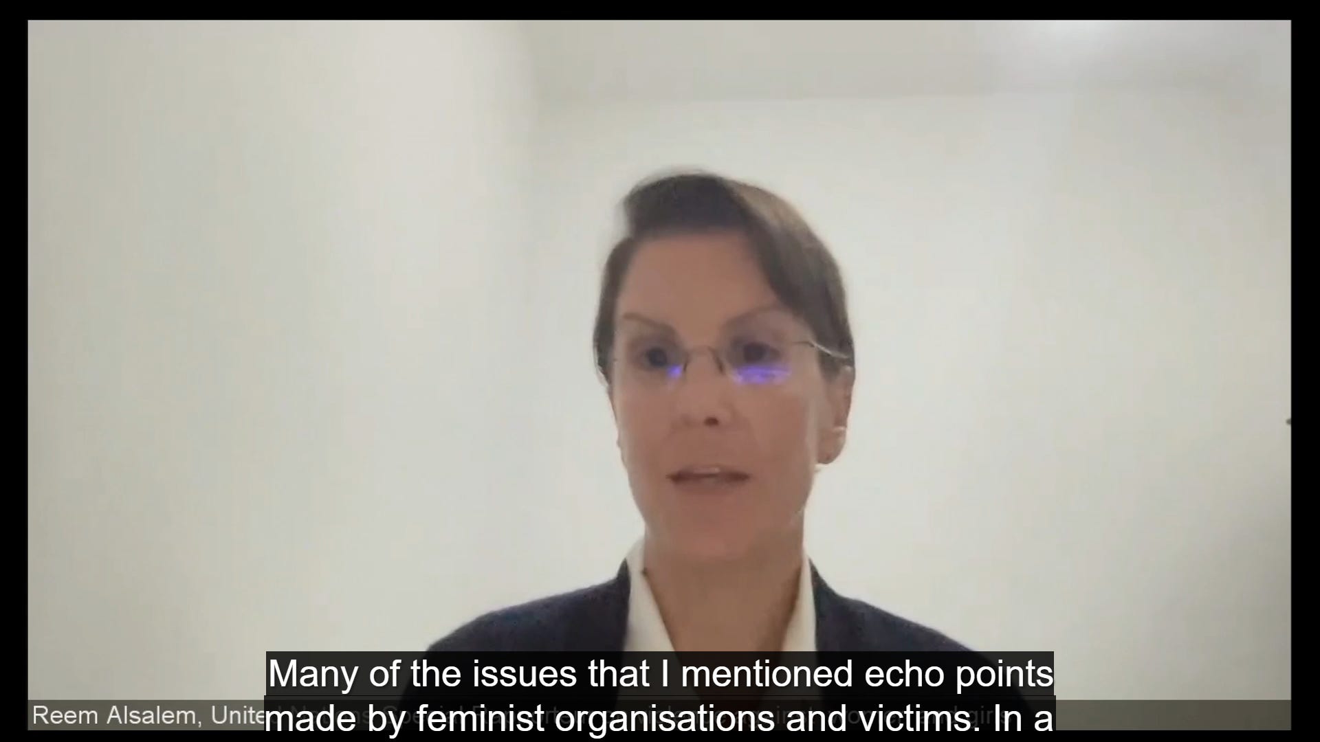 Reem Alsalem is Standing for Women’s Rights