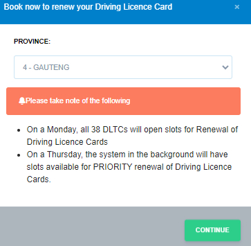 How to renew your South African driver’s licence at Waterfall RTMC ...