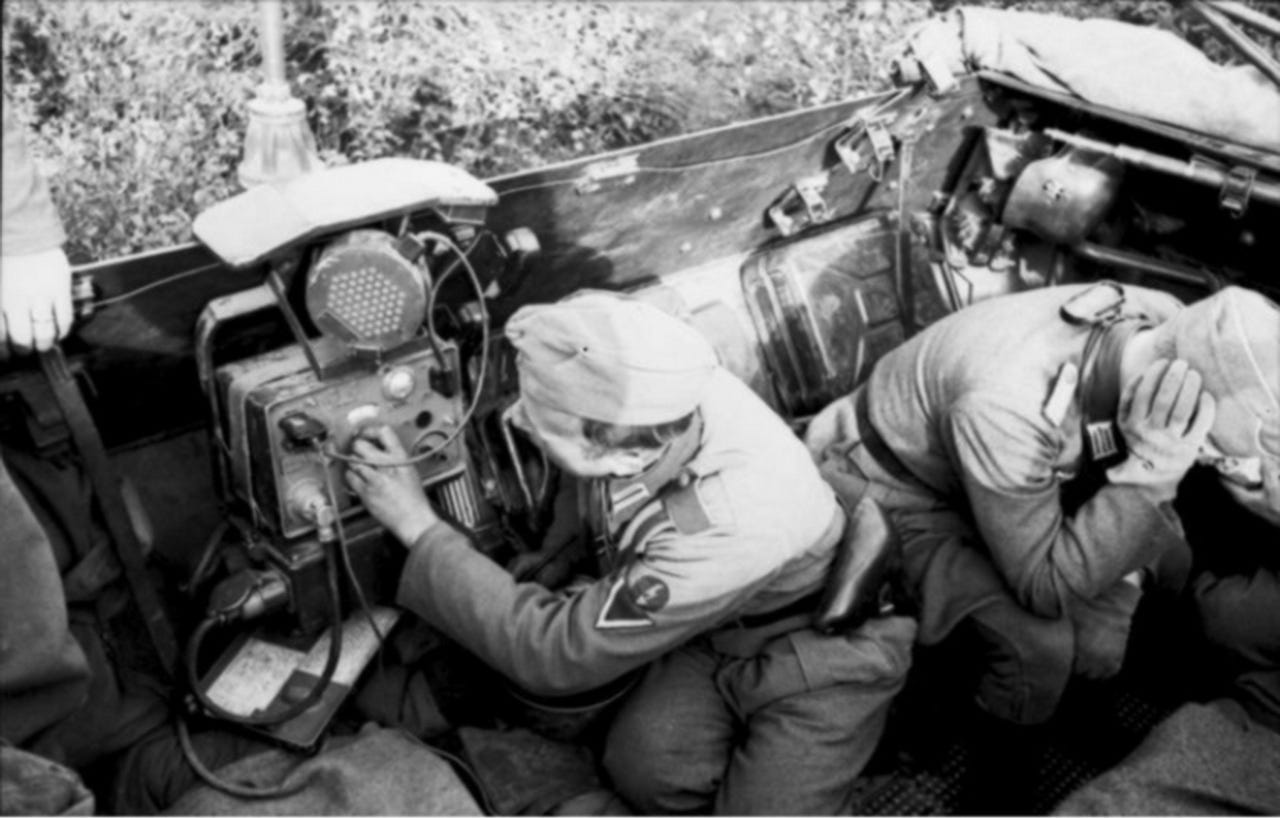 The Armored Reconnaissance Radio Operator