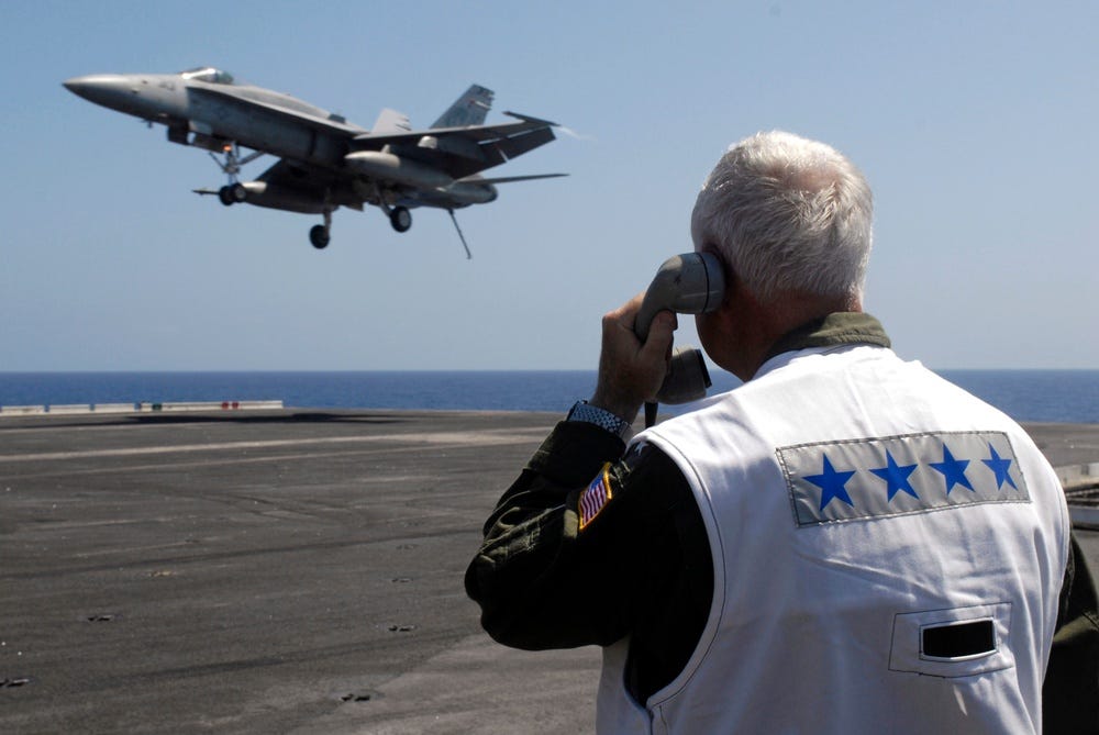 How a Navy Plane Lands on an Aircraft Carrier