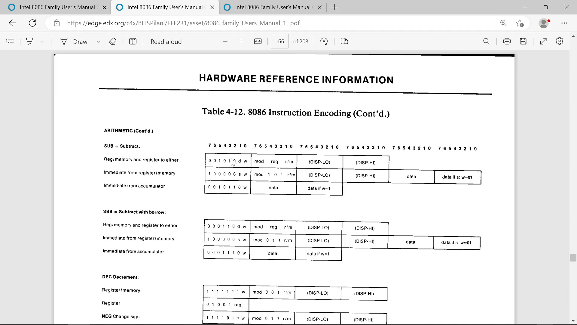 Opcode Patterns In 8086 Arithmetic By Casey Muratori