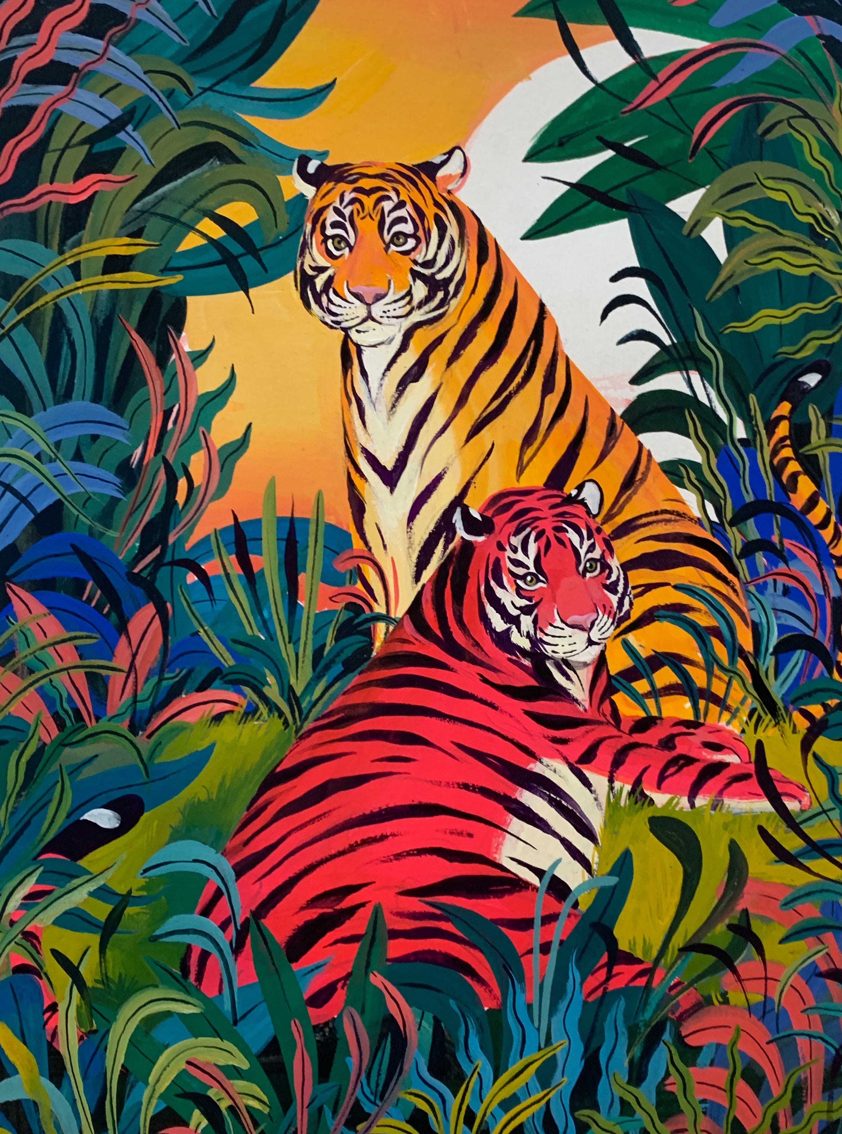 A Tiger's Tale - Cover - by Tara Anand - The Drafts