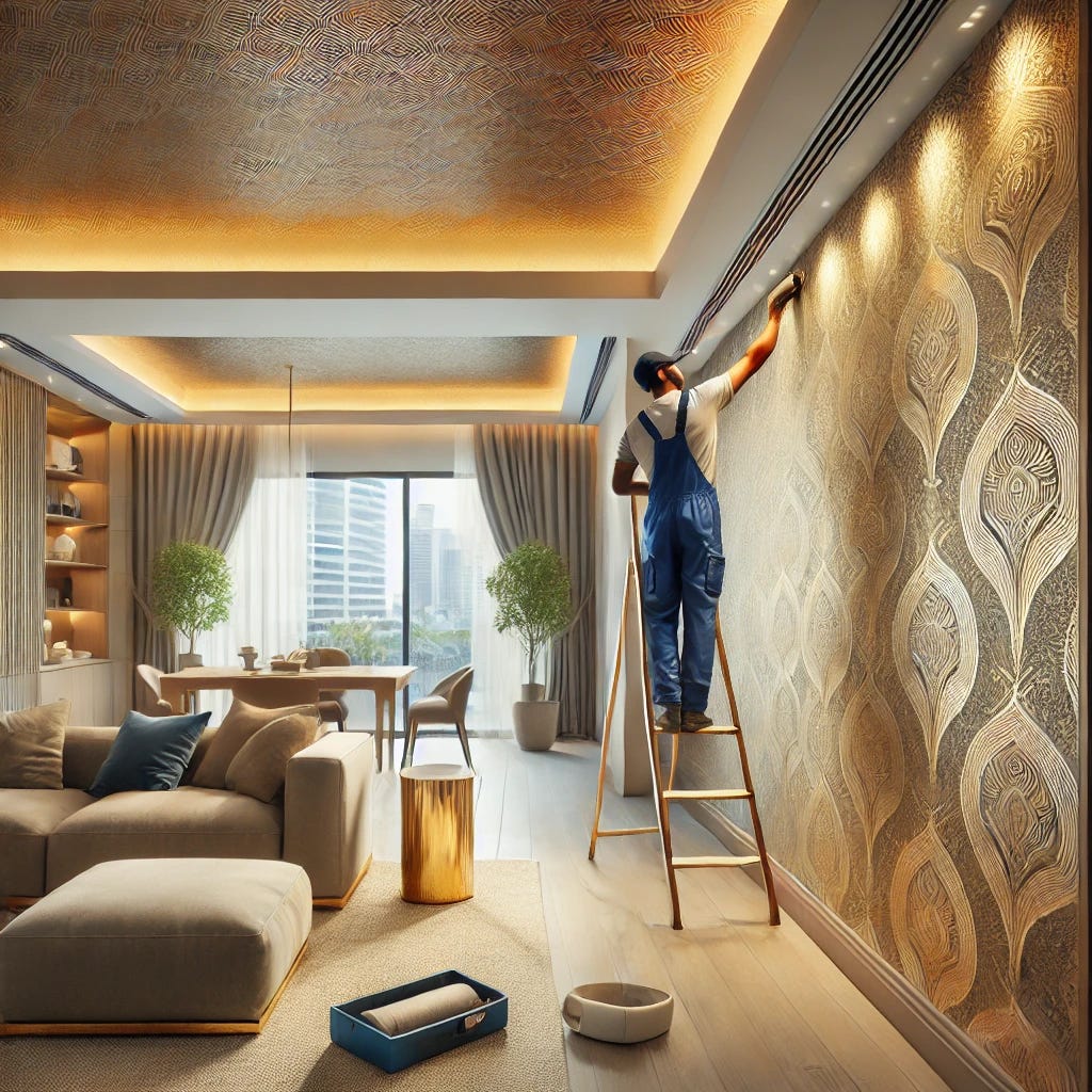 How Much Does Wallpaper Fixing Cost in Dubai?