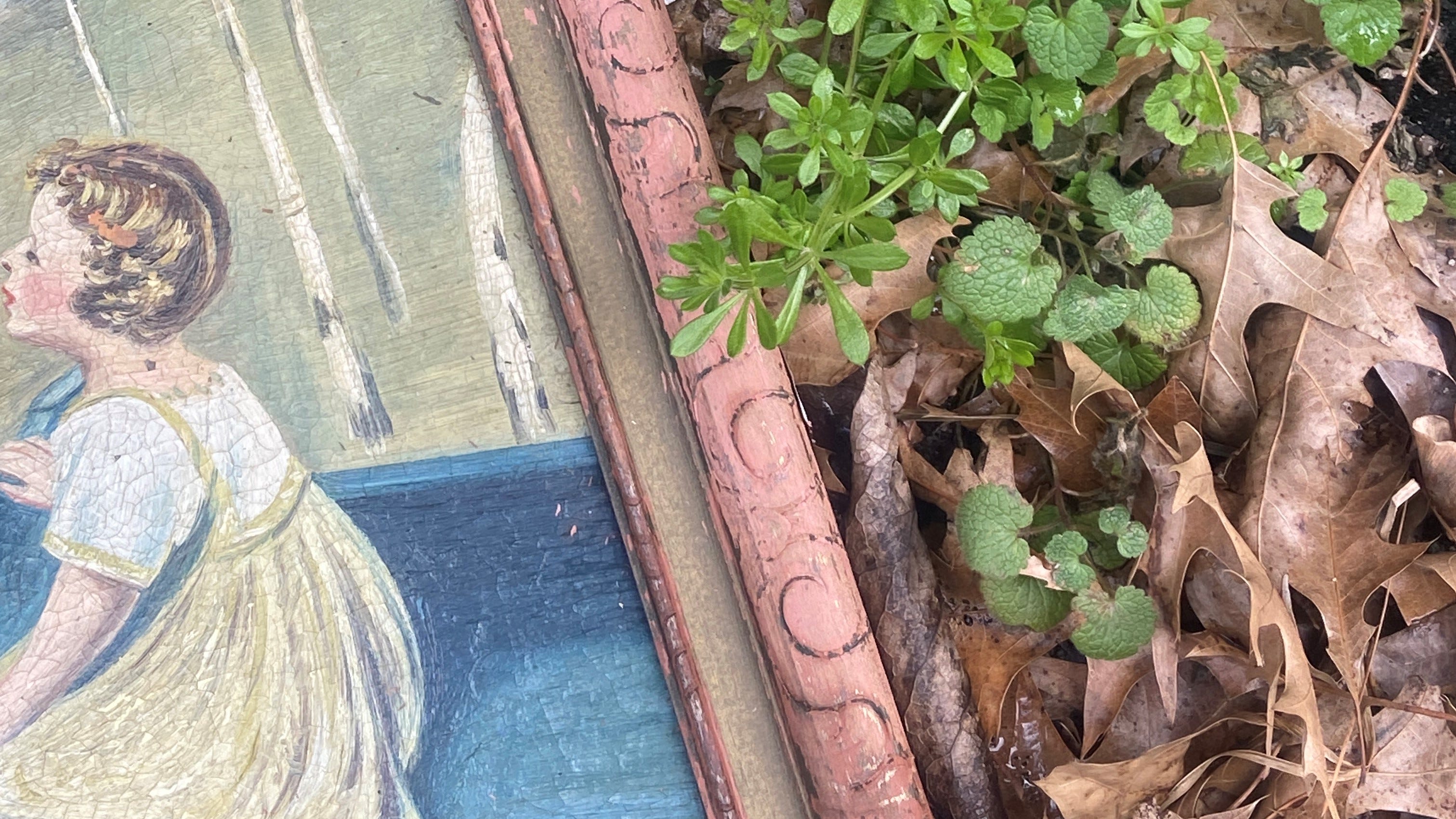 Community Garden as Gallery of Decay - by Eleonor Botoman