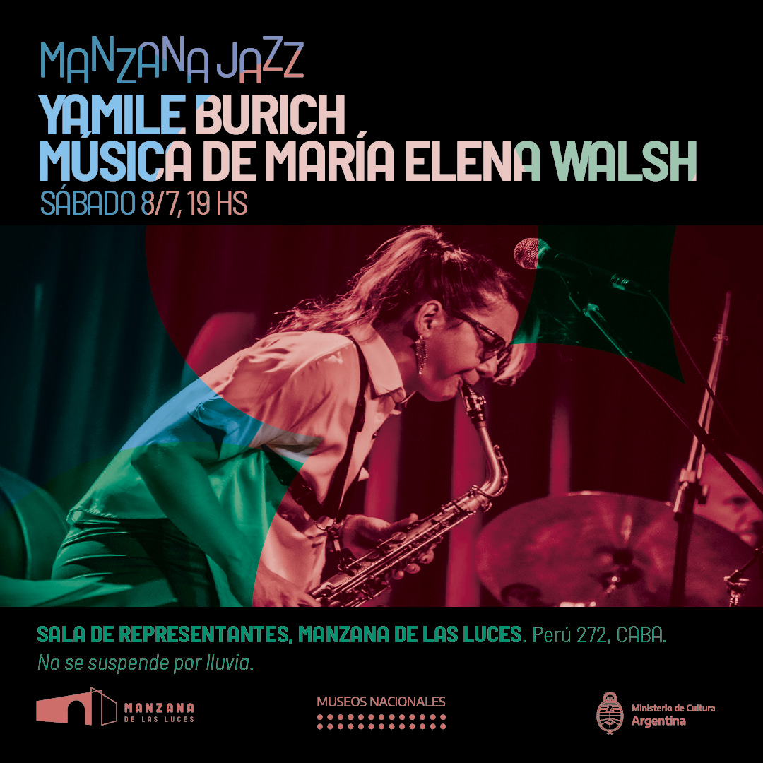 🎵 MANZANA JAZZ: YAMILE BURICH - MÚSICA DE MARÍA ELENA WALSH