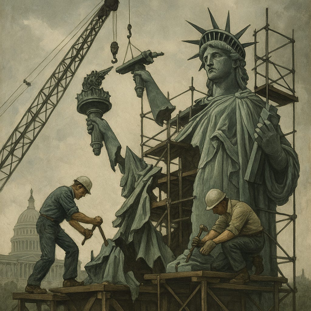 The System Isn’t Breaking — It’s Being Taken Apart