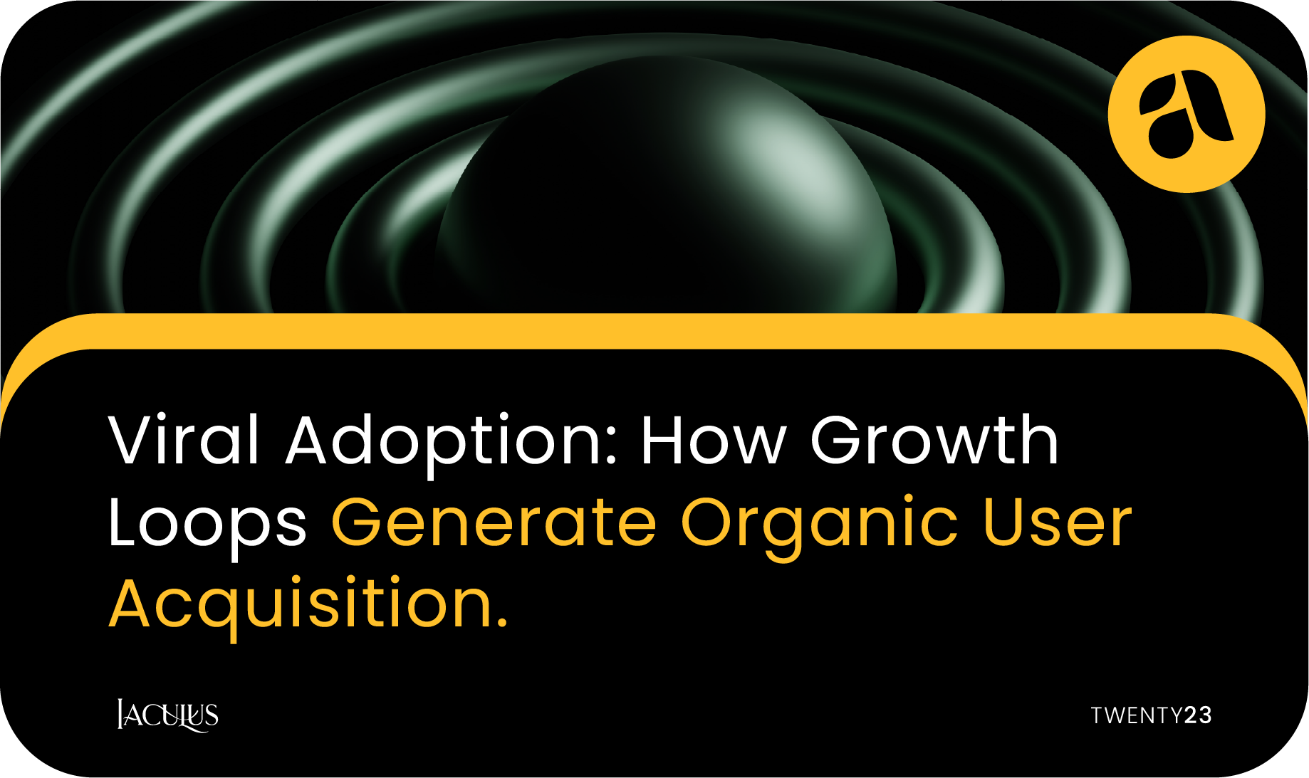 Viral Adoption: How Growth Loops Generate Organic User Acquisition.