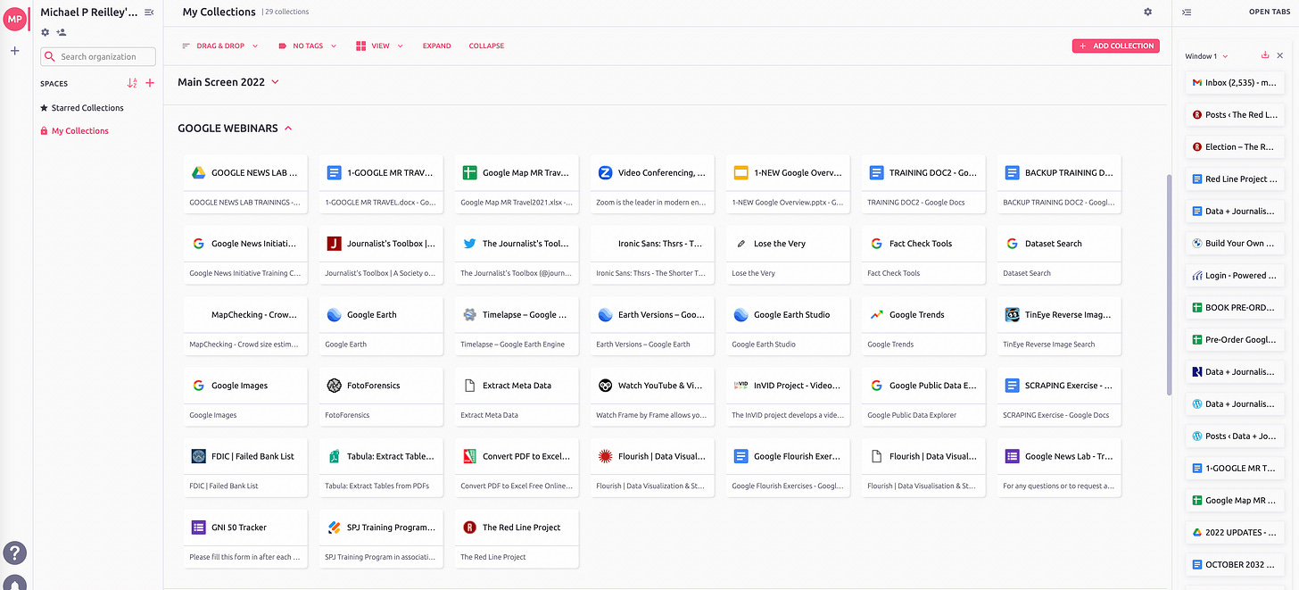 Cool Tools for Journalists - by Mike Reilley