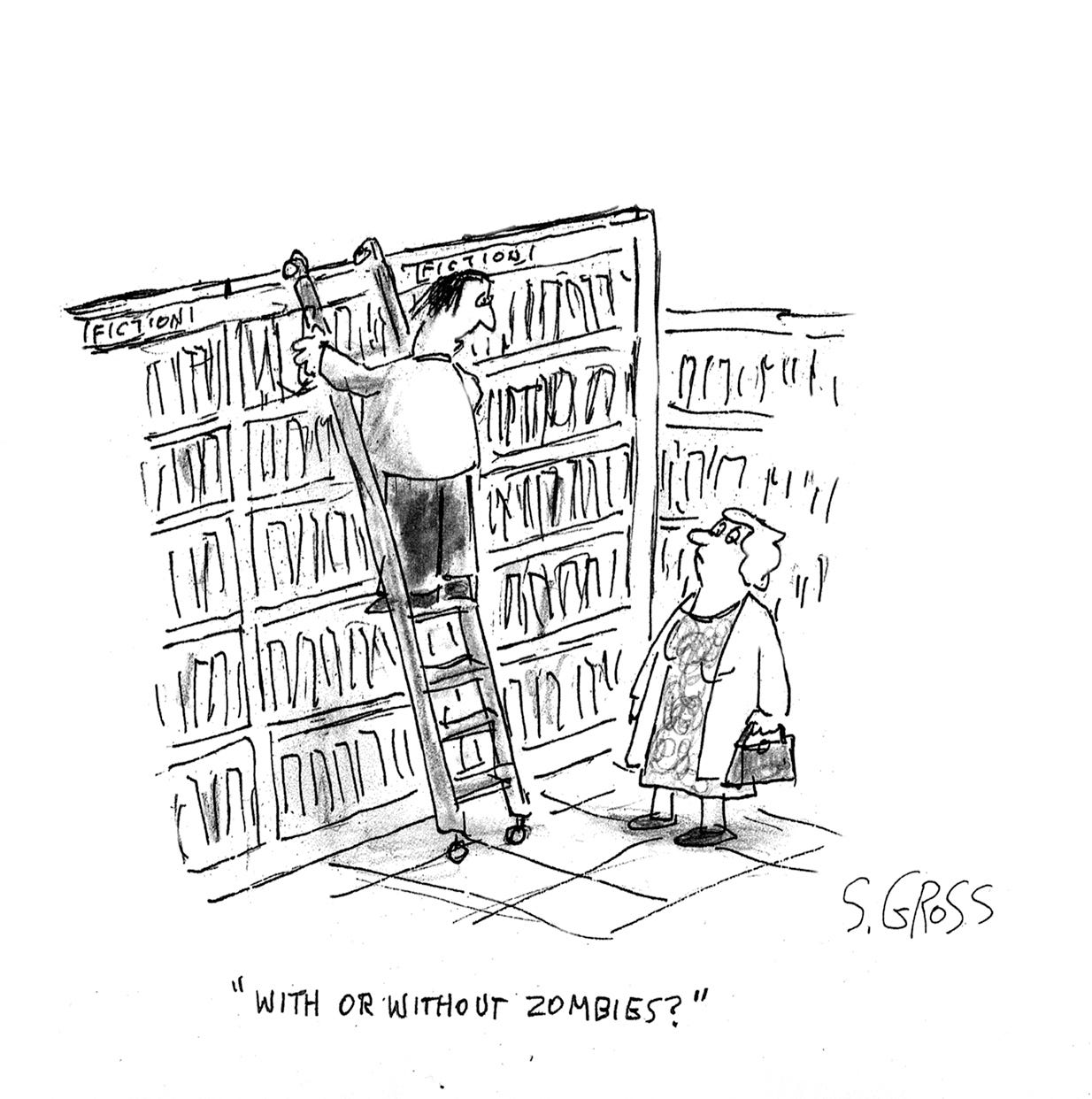 Cartoonist Sam Gross, 1933-2023 - The Bob