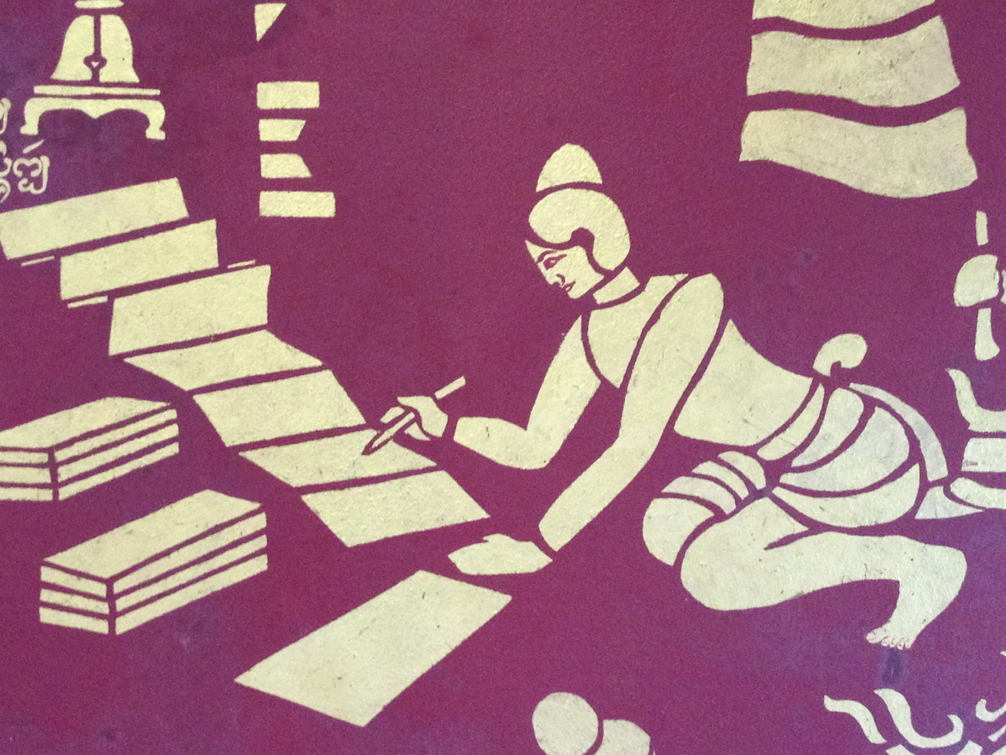 The Girl Who Fell Off the Shelf