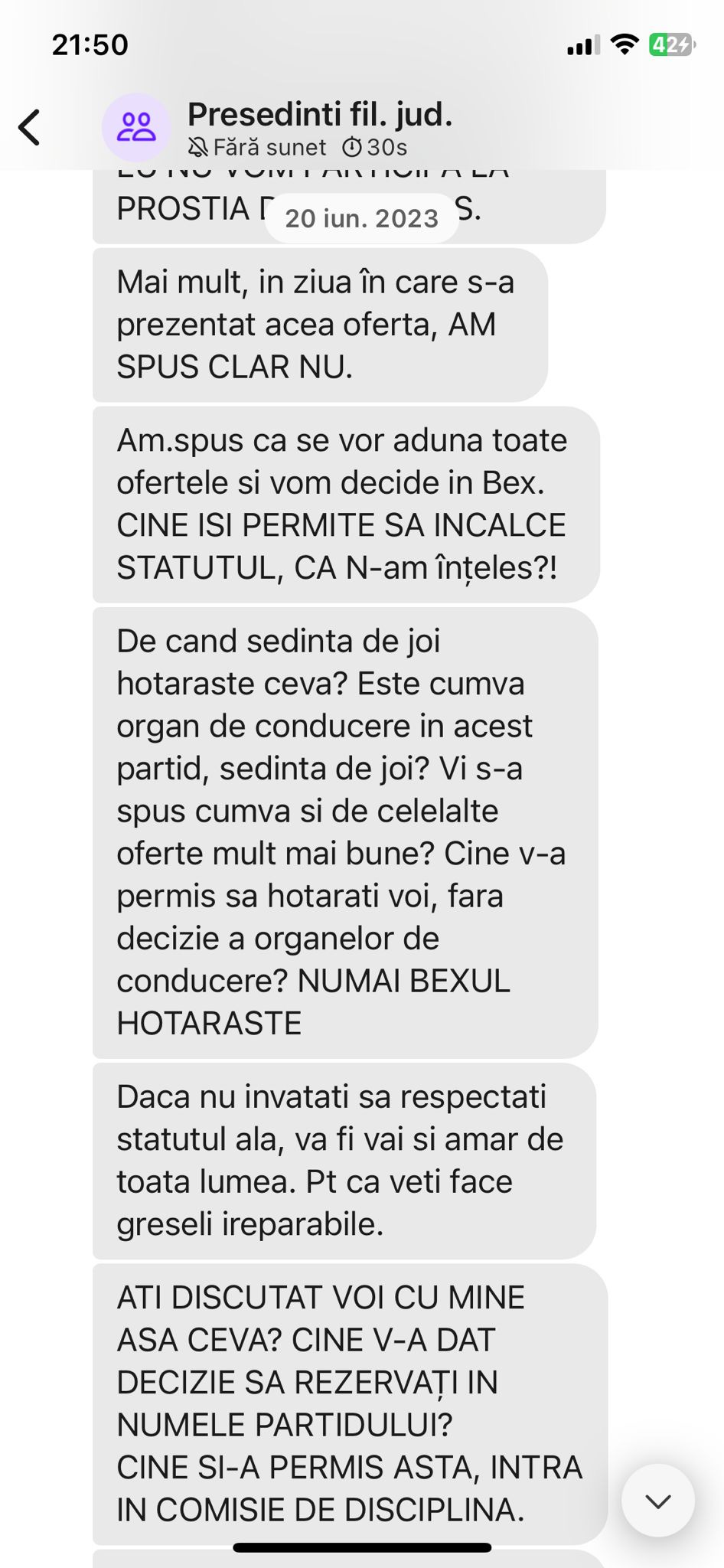 Opus nr. 171 - Diana Șoșoacă si-a suspendat azi sotul din funcția de prim-vice al S.O.S. România ...