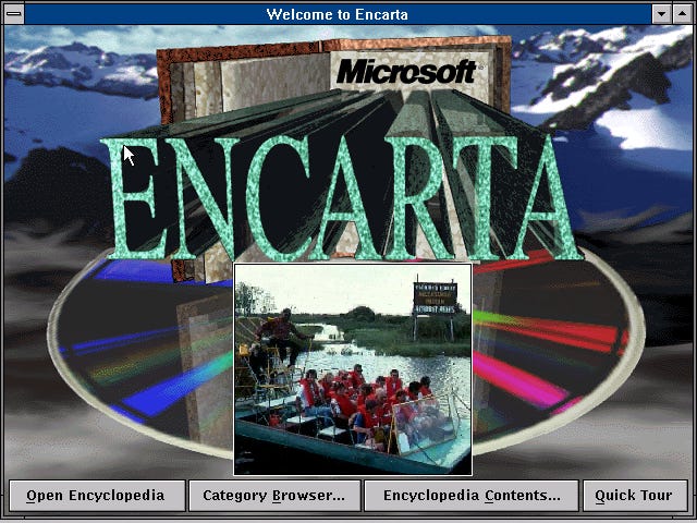 The History of Microsoft Encarta - by Bradford Morgan White