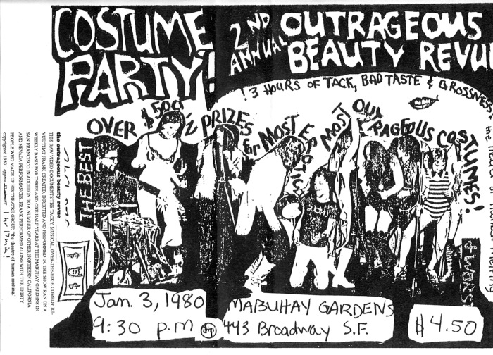 New Frank Moore Films Minisite - The Frank Moore Archives