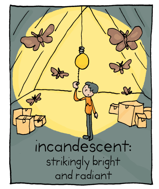 Luminous Words - by Grant Snider - Incidental Comics