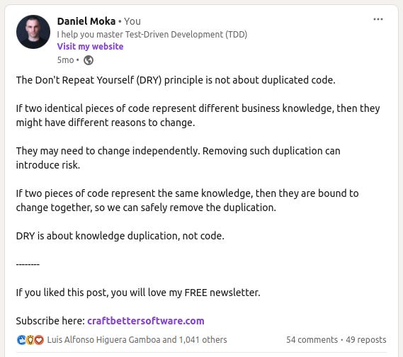Refactor like a PRO - by Daniel Moka