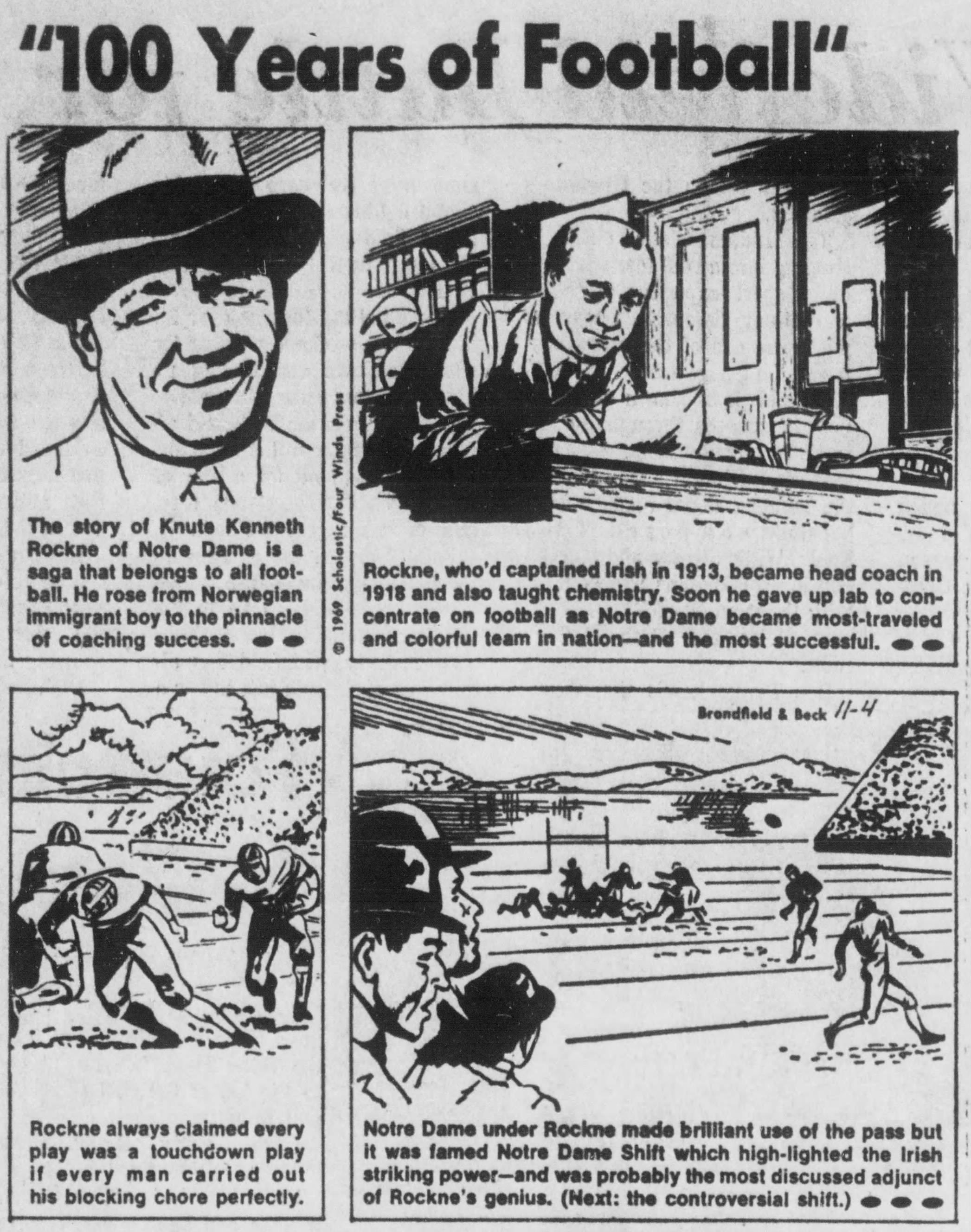 Today's Tidbit... 100 Years of Football: 1922-1925