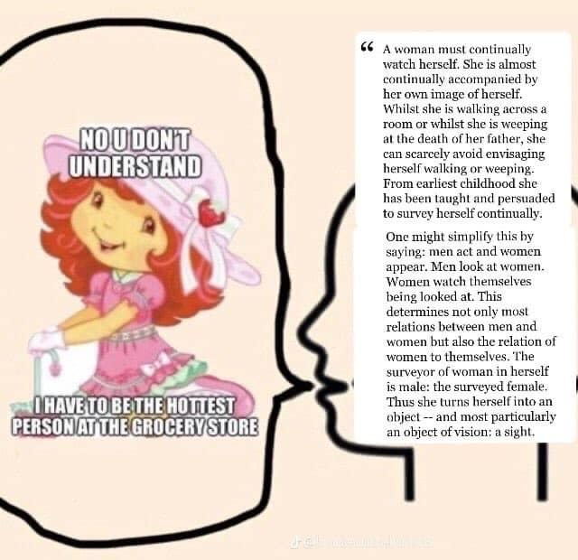 No. 1 Male Gaze and internalized misogyny (DegageDuchess72's Version)