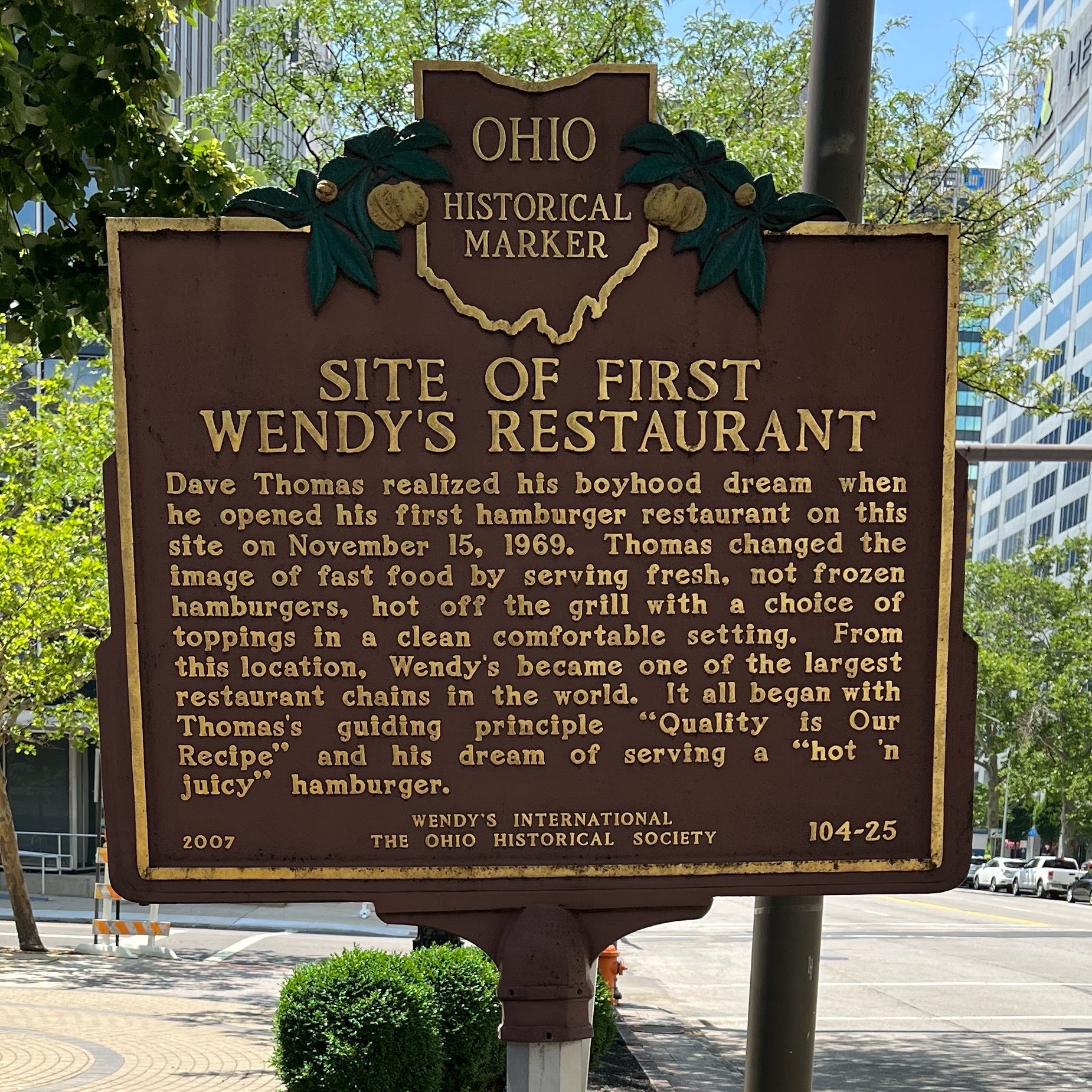 Visit the amazing Wendy's museum inside the flagship store in Ohio