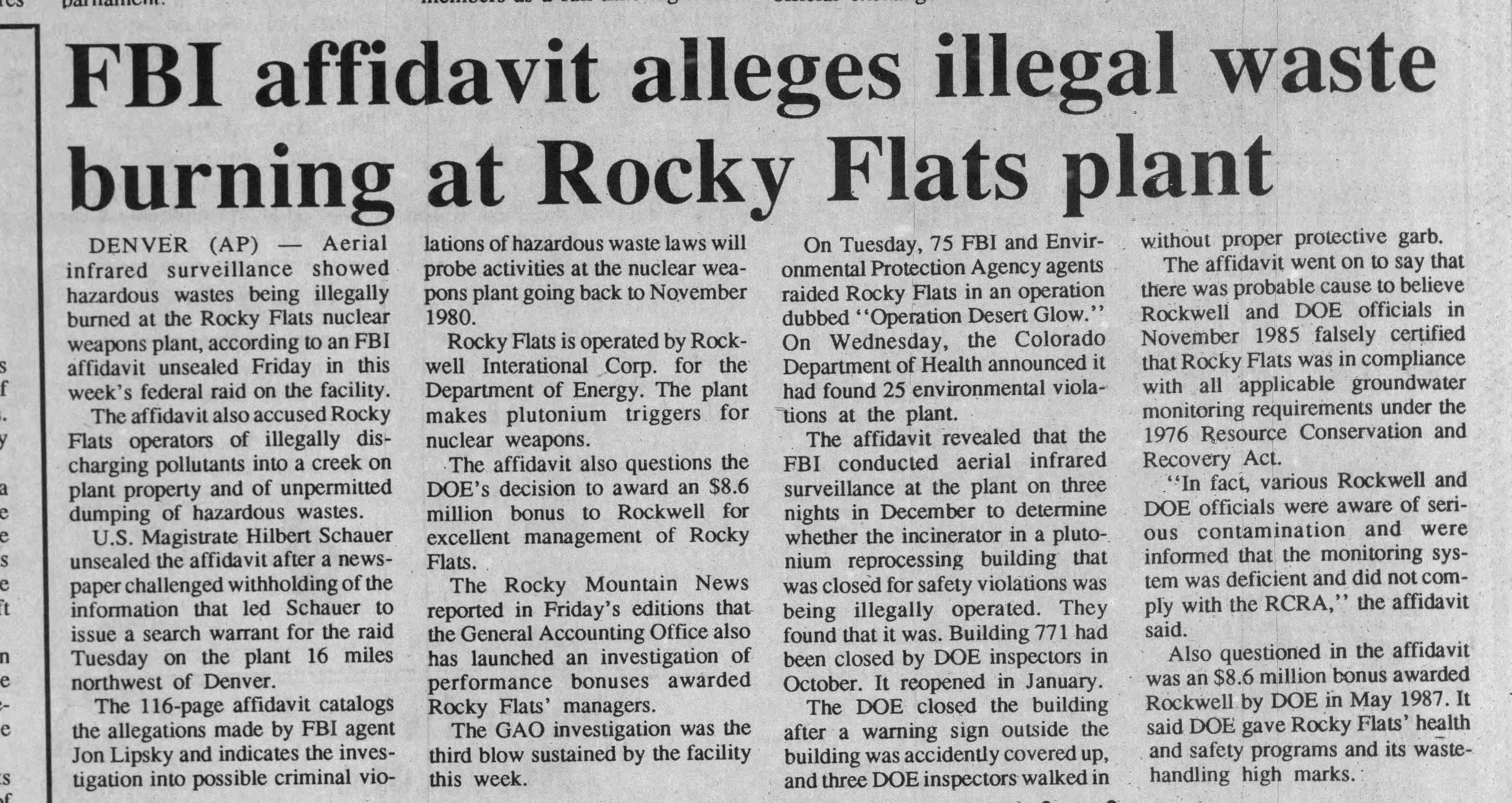 The Raid and a Runaway Grand Jury - by Kristen Iversen