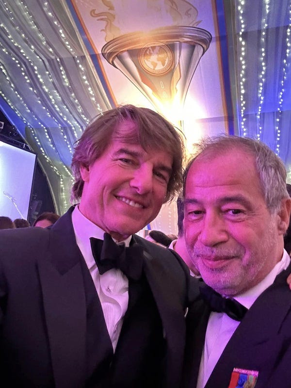 Tom Cruise goes black tie for Scientology at ‘Patrons Ball’ in England