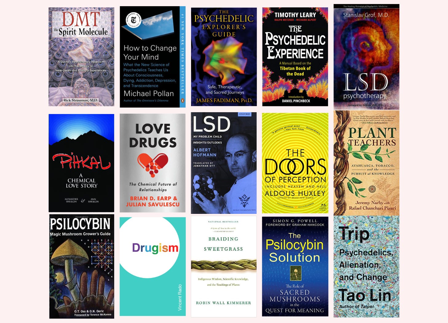 The Psychedelic Bookshelf: 27 Must-Reads for the Psychedelic-Inspired