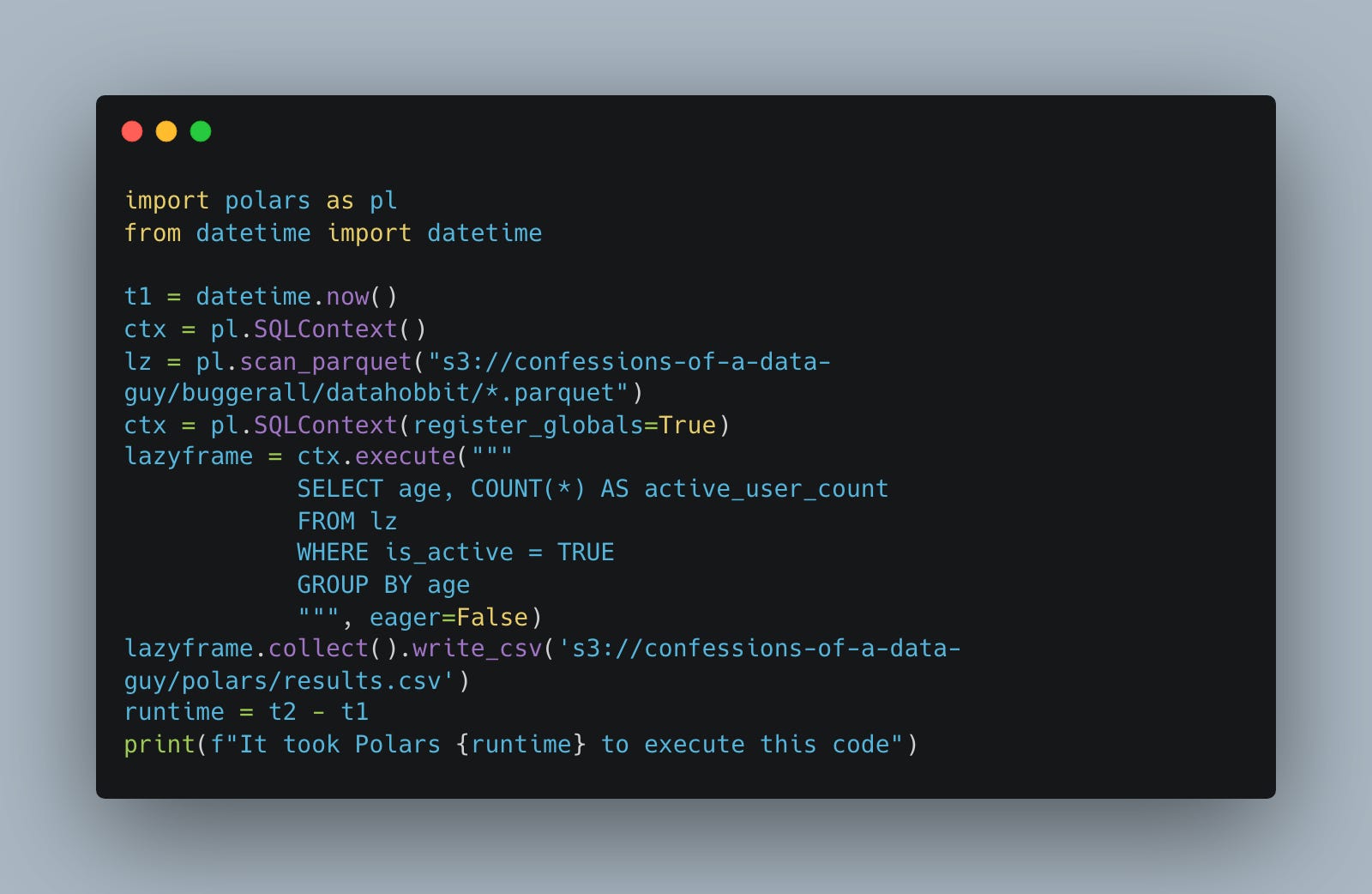 10 billion row challenge. DuckDB vs Polars vs Daft.