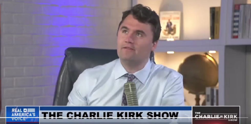 Charlie Kirk Pretty Sure Balloons Just Biden Ufo False Flags To Scare