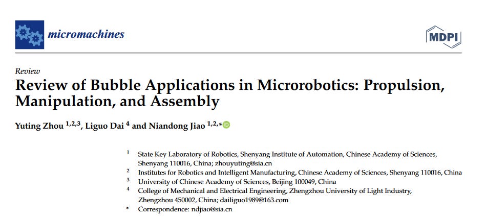 Microbubbles Are Microrobots That Build Microchips - Correlation with ...