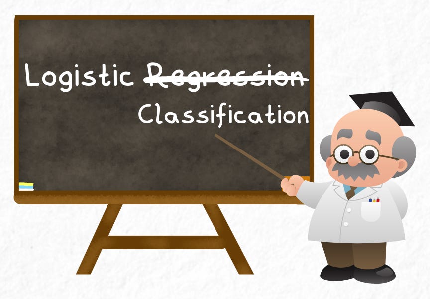 Why Don't We Call It Logistic Classification Instead?