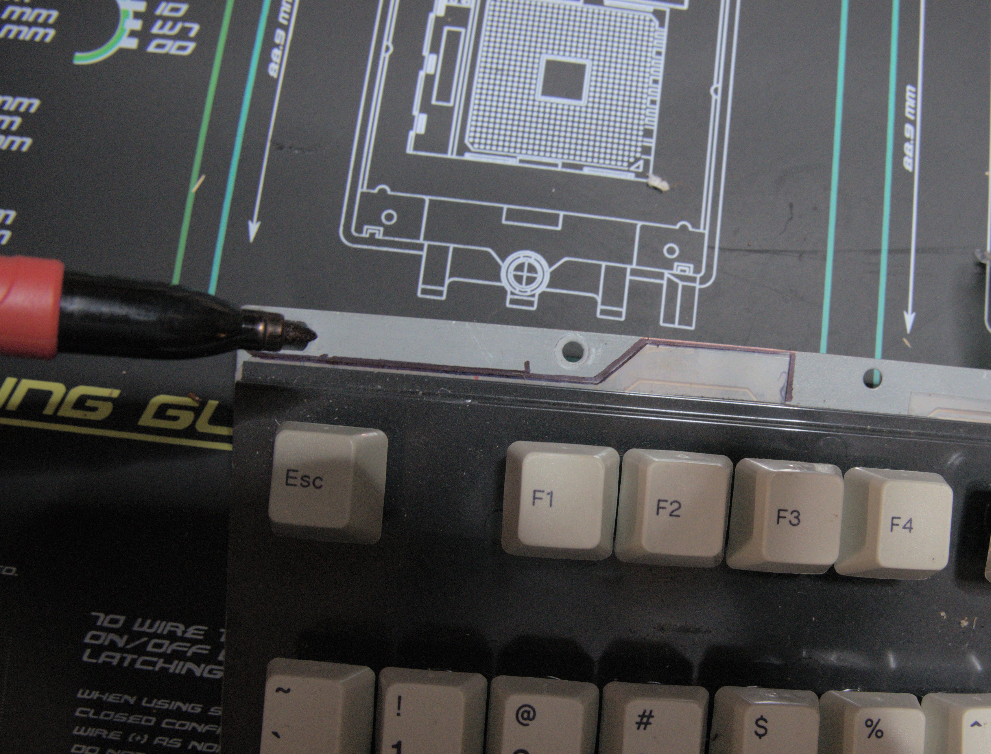 Ultimate Guide to Bolt Modding the IBM Model M Keyboard