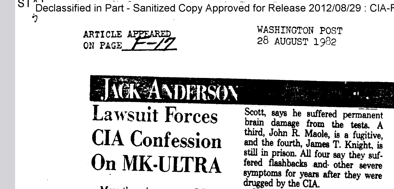 How the CIA Promoted Magic Mushrooms