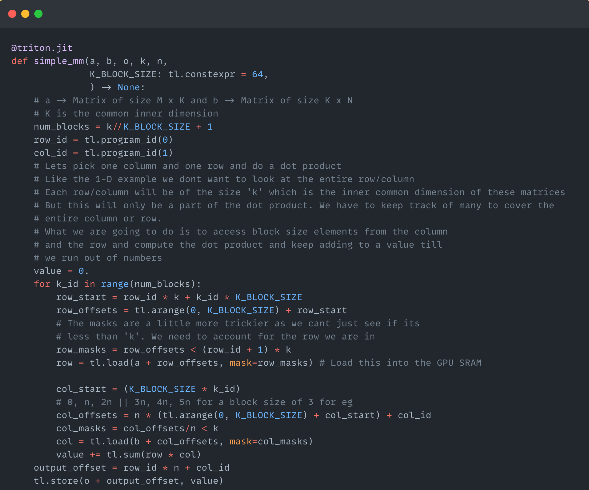 Simplifying CUDA kernels with OpenAI's Triton
