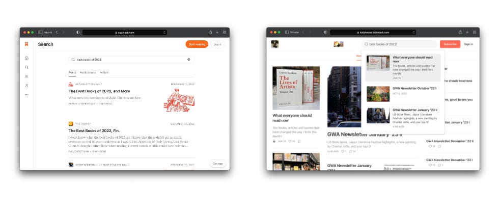 What’s new on Substack - On Substack