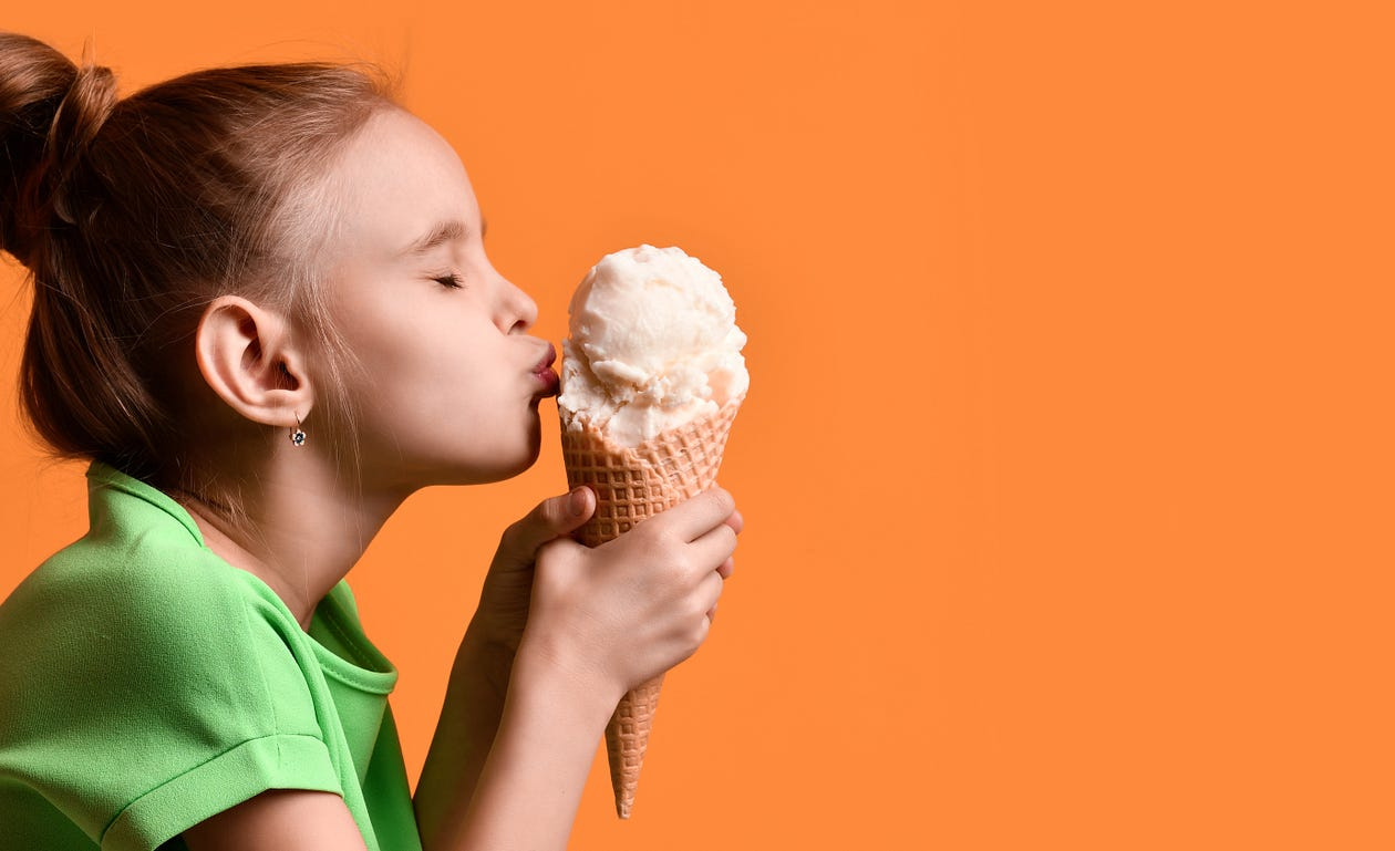 How I Learned to Shamelessly Eat Ice Cream Again