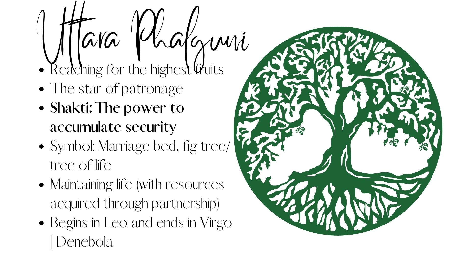 Uttara Phalguni | The Partnership - by Jenn Brooks