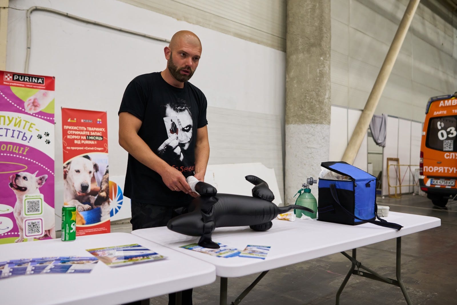 Learning Doggy CPR In A War Zone - by Oleh Tymoshenko