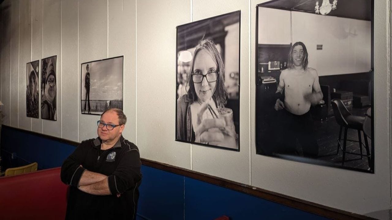 Portrait exhibit by banker-photographer John Brogan opens at the Vaudette